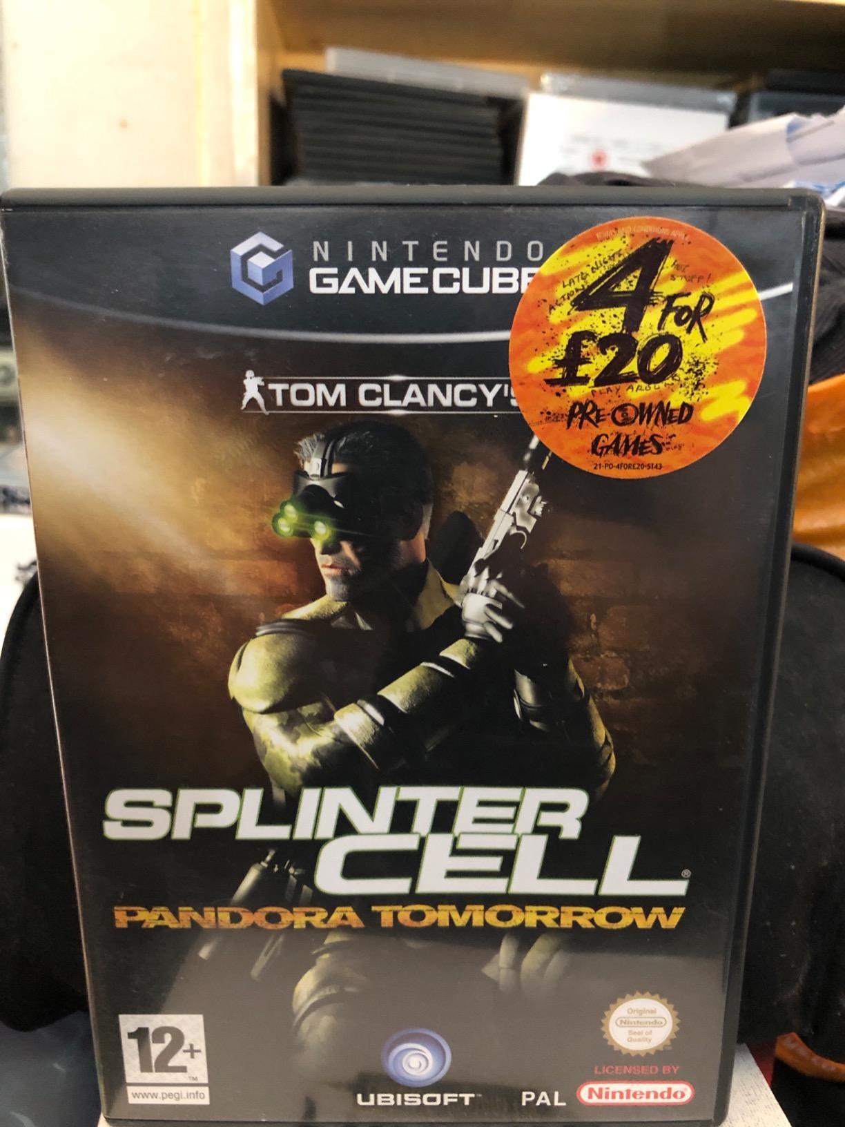 Splinter Cell: Pandora Tomorrow (GameCube) : Amazon.co.uk: PC & Video Games