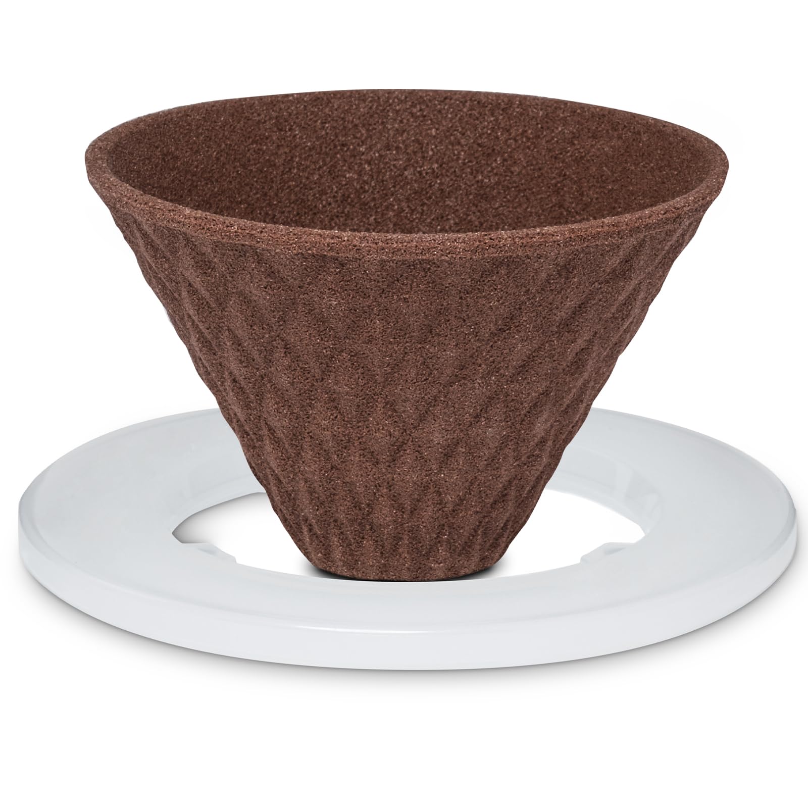 Amazon.com: Ceramic Reusable Coffee Filter Pour Over Dripper Paperless ...