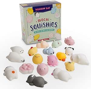 Amazon.com: Mochi Squishy Toy, Squishies Kawaii Animal, Cute Desk ...