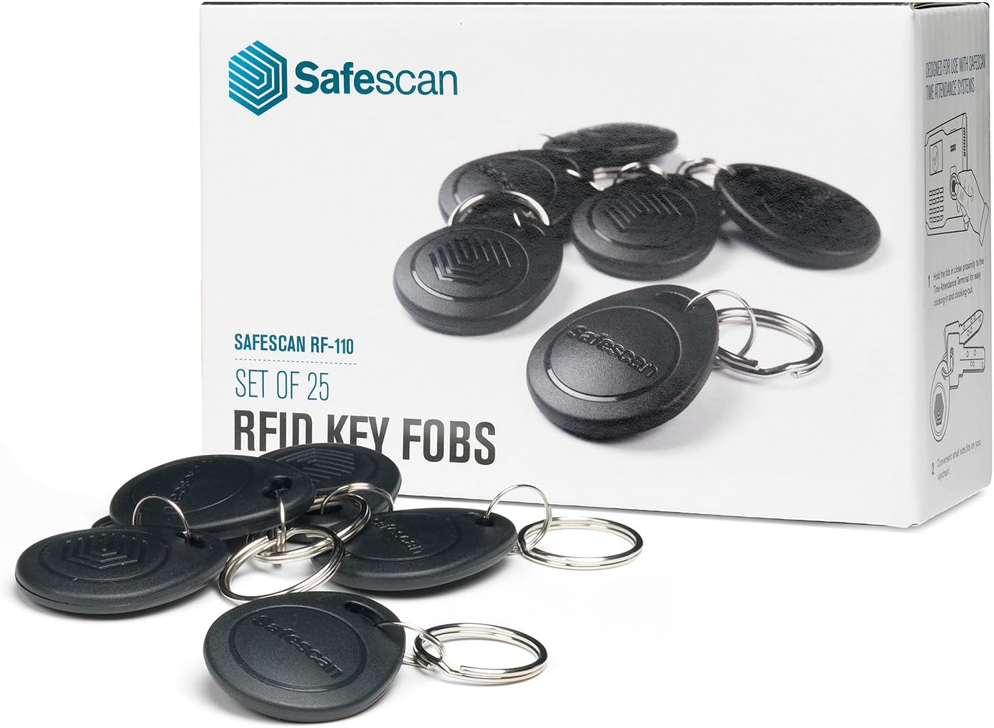 Safescan RFID Key Fob (Pack of 25) : Amazon.co.uk: DIY & Tools