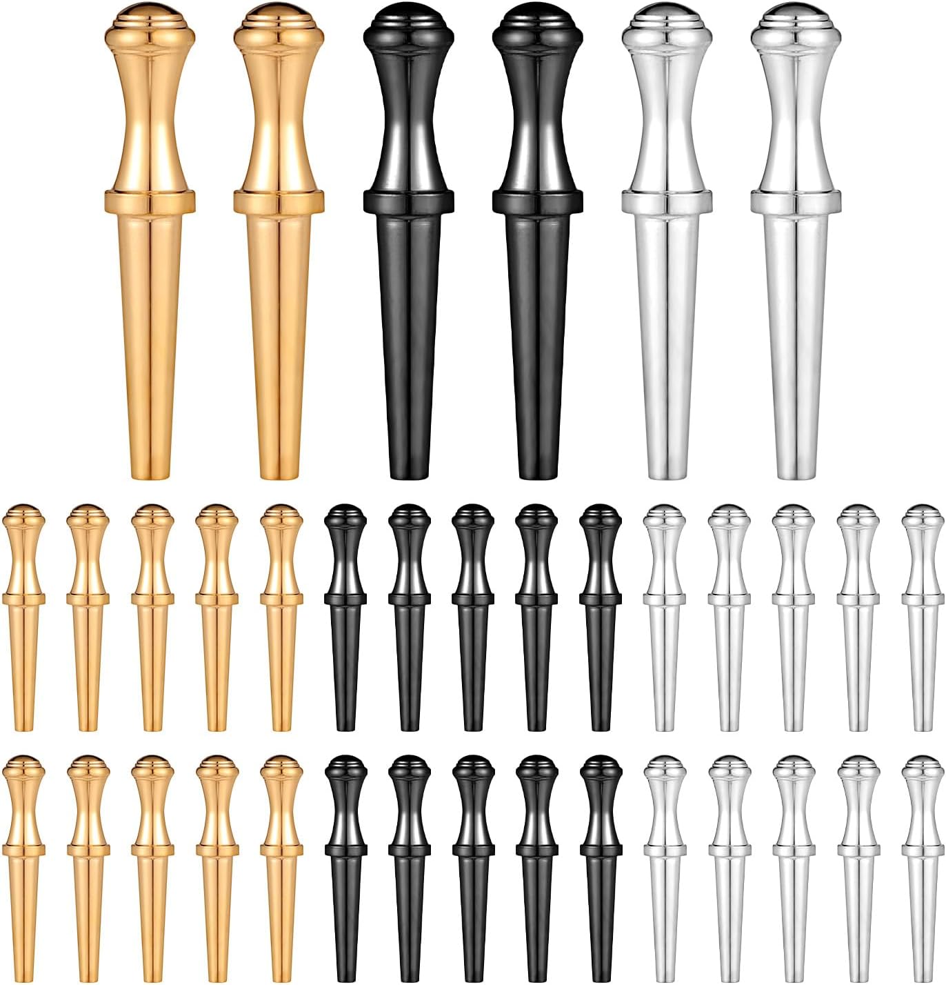 Amazon.com: 36pcs Metal Cribbage Board Pegs, Brass Cribbage Pegs ...