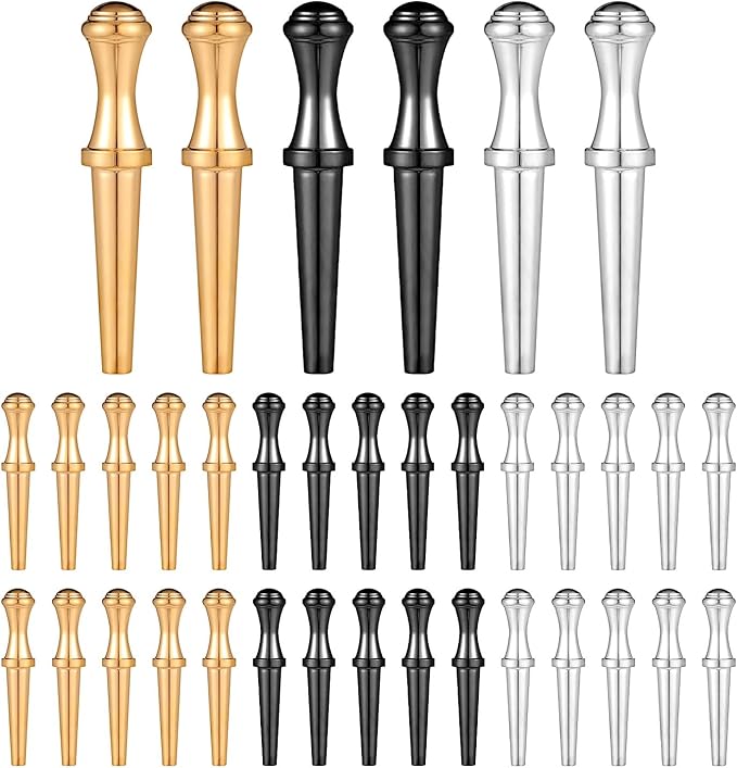 Amazon.com: 36pcs Metal Cribbage Board Pegs, Brass Cribbage Pegs ...