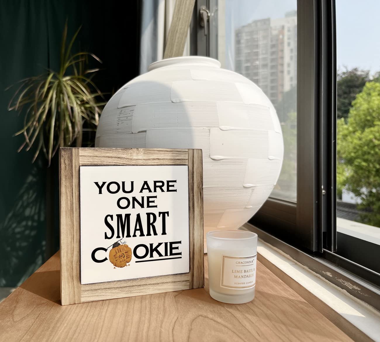 Snapklik.com : Funny Graduation Wood Plaque Sign, You Are One Smart Cookie, Box Wood Plaques ...