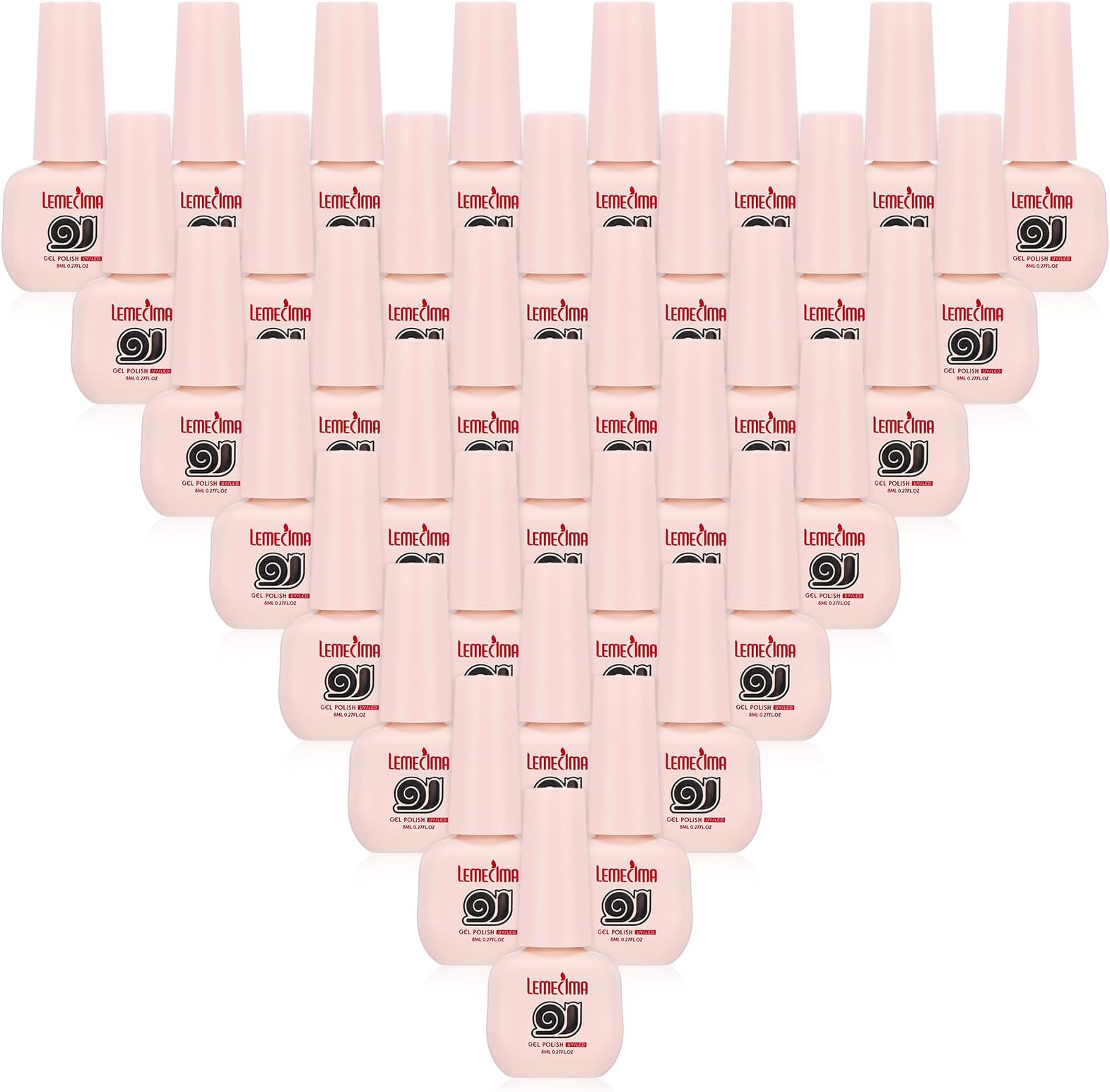 Amazon.com: Agidea Empty Gel Nail Polish Bottles, Empty Nail Polish ...