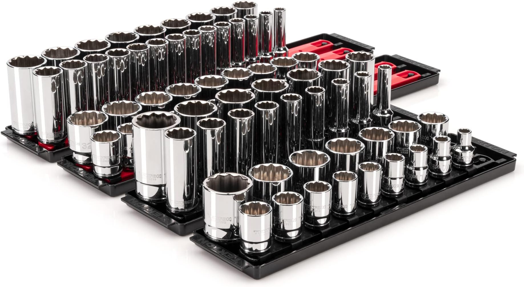 6 POINT 3/8" 1/2" 6 PCS SLOTTED SOCKET WRENCH TOOL SET 10, 11, 12, 14 ...