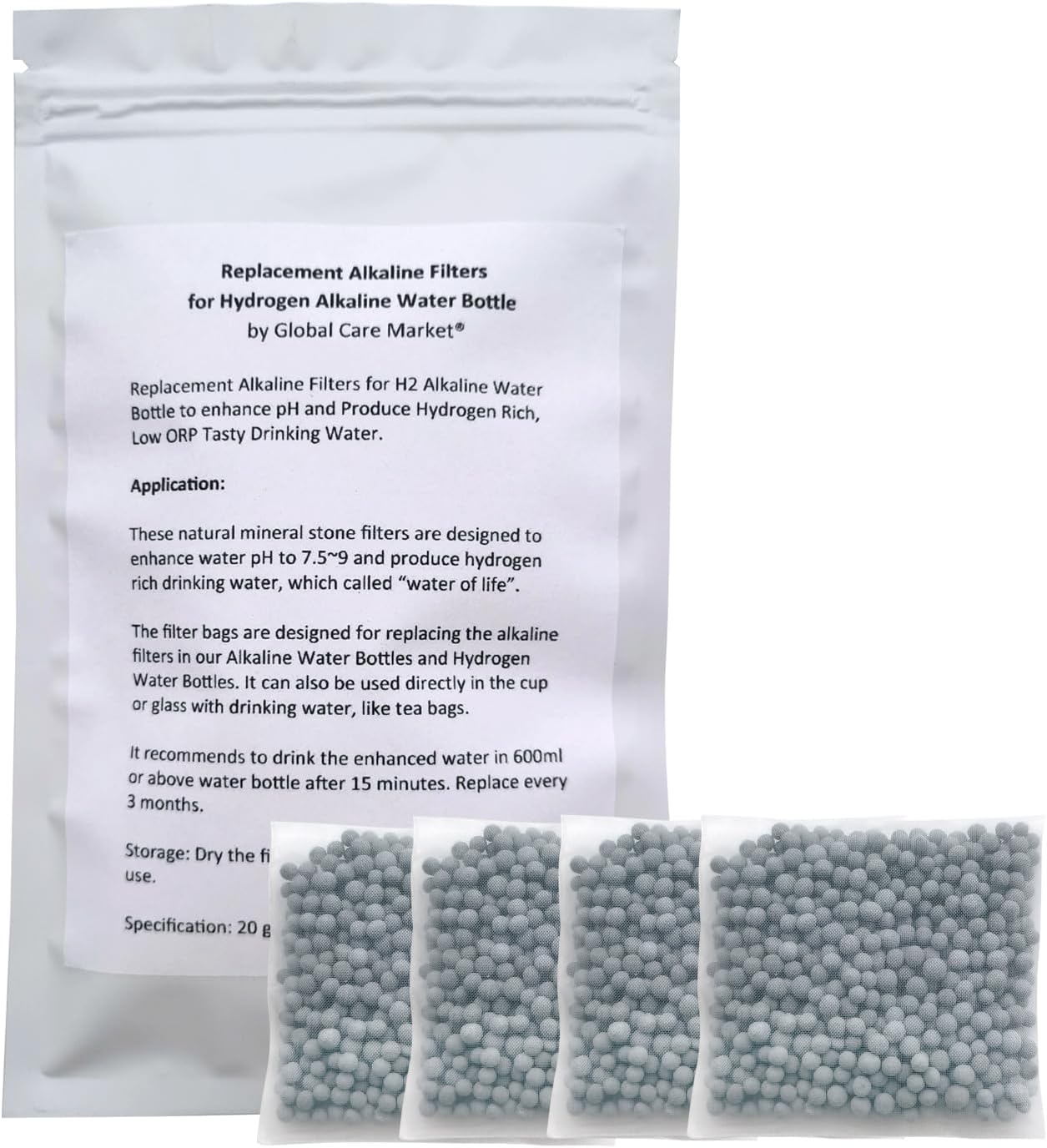 Amazon.com: Hyrdogen Water Filters for Hydrogen Alkaline Water Bottle ...