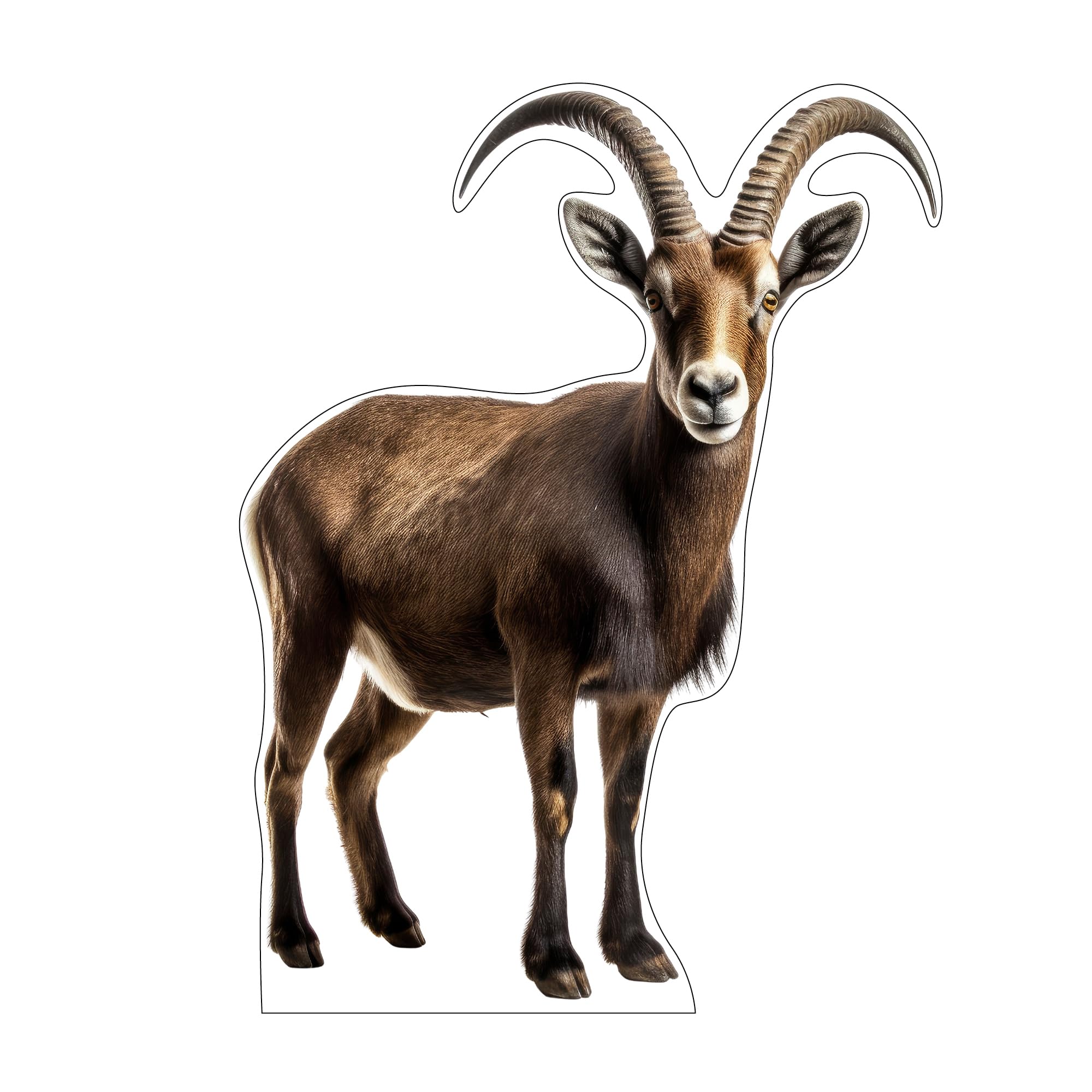 Amazon.com: Life Size Cardboard Cutout Standup | Waterproof | Animals ...