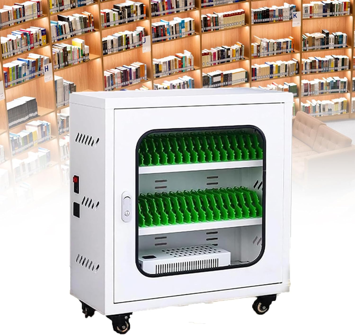 Amazon.com: ZIXIAOS Rechargeable Mobile Phone Charging Cabinet,Aluminum ...