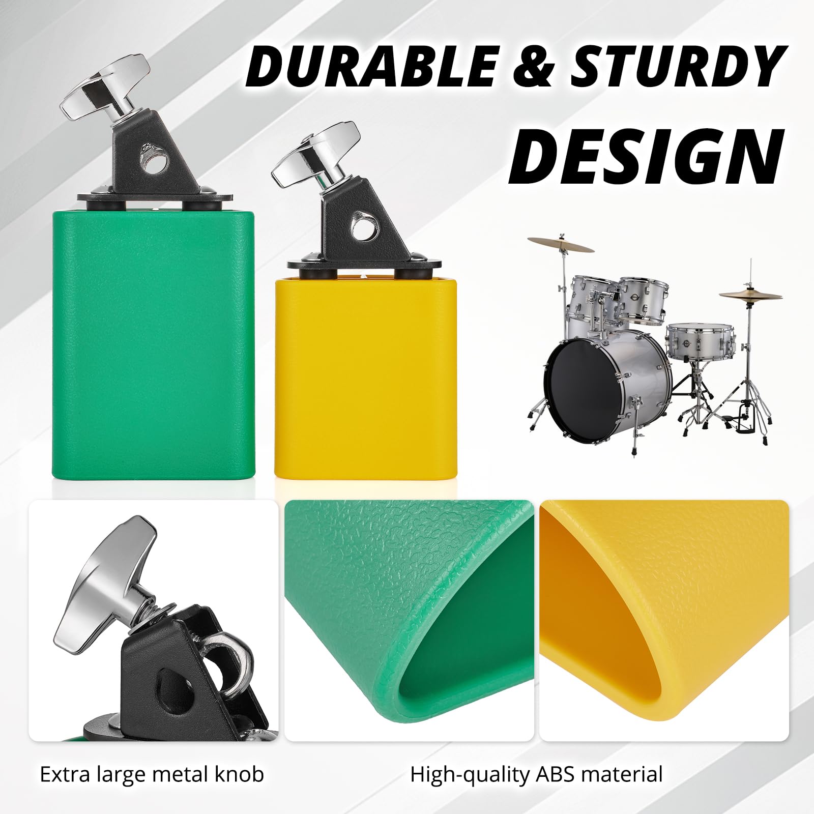 Jam Block Percussion Professional Drum Cowbell Music Latin Percussion ...