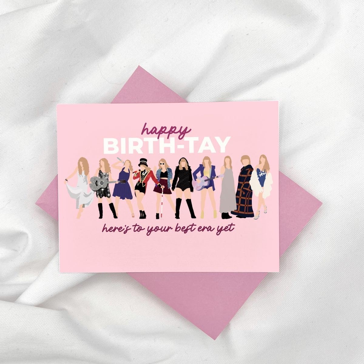 Craft Maniacs TAYLOR SWIFT A5 MATT LAMINATED BIRTHDAY GREETING CARD FOR ...