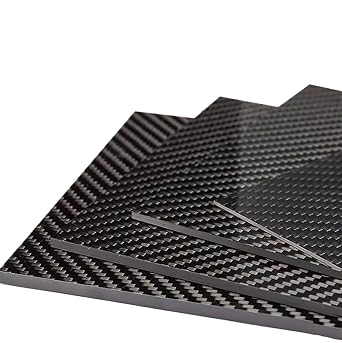 Carbon Fibre Sheets 0.2-10mm Plain Glossy Matte Carbon Plate Panel ...