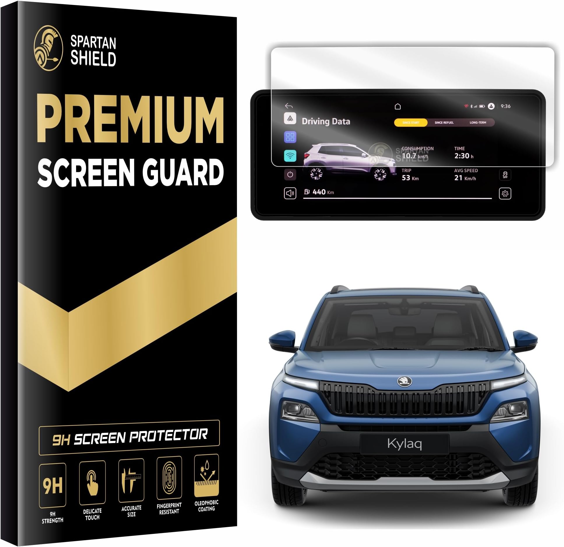 Spartan Shield TouchScreen Guard For SKODA KYLAQ |10.25 inch Car ...