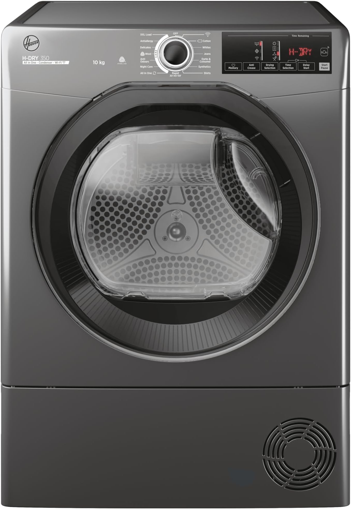 Hoover H-DRY 350 Freestanding Condenser Tumble Dryer, 10 Kg, Class B ...