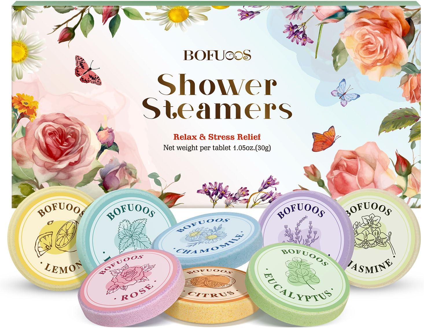 Amazon.com: Shower Steamers Aromatherapy SWCANDY 8 Pack Gifts for Women ...