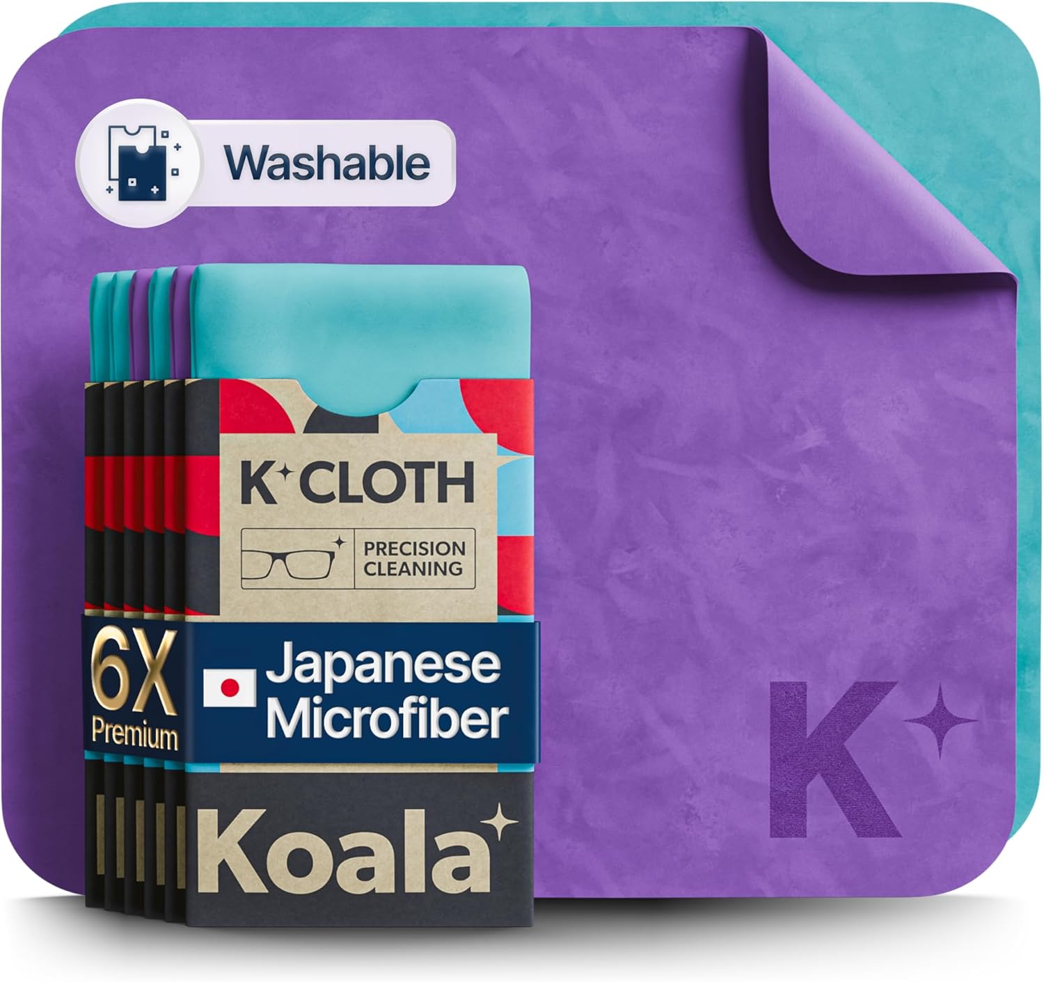 Amazon.com: Koala Lens Cleaning Cloth | Japanese Microfiber | Glasses ...