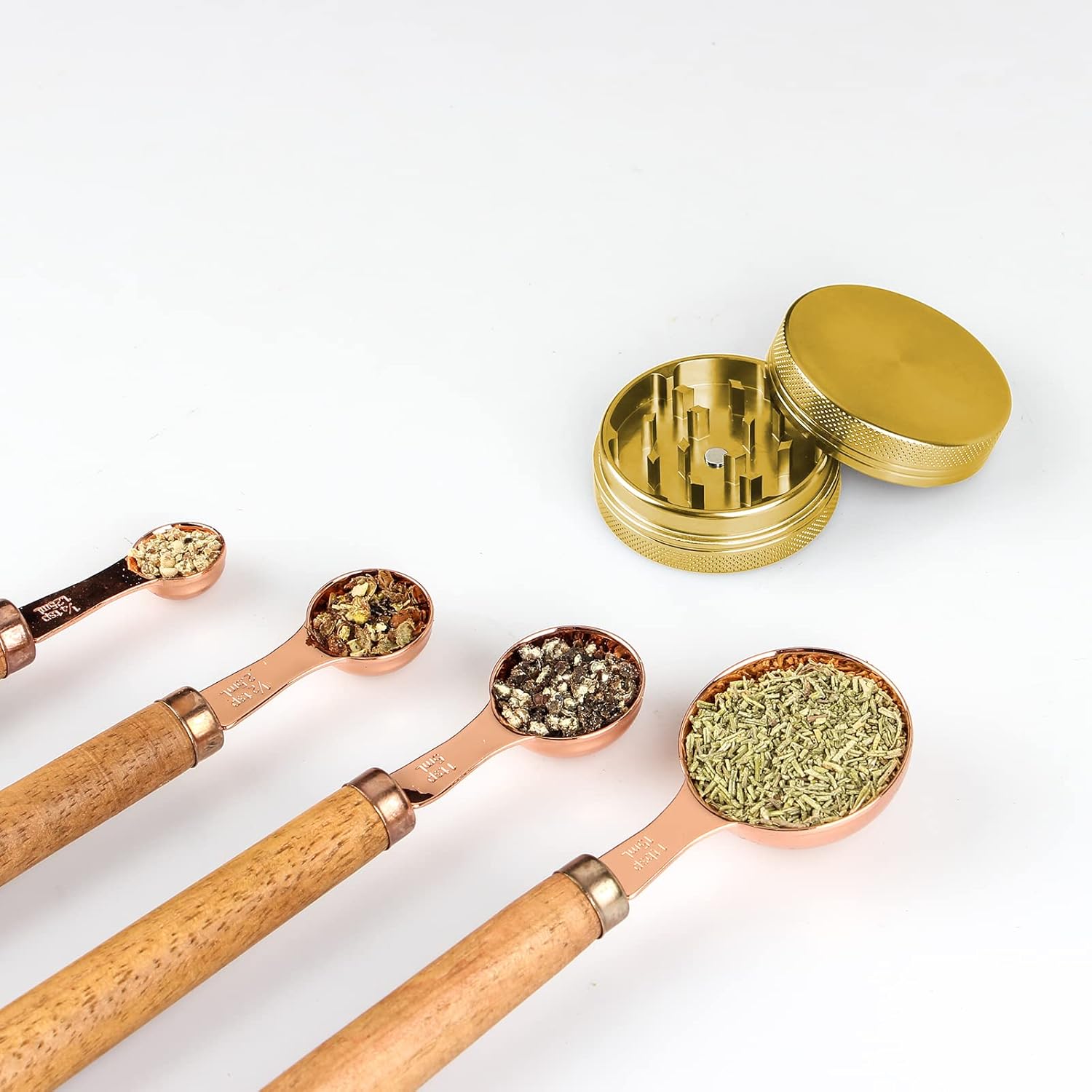 Spice Grinder Crasher – Molinillo de especias de tamaño portátil de 2 ...