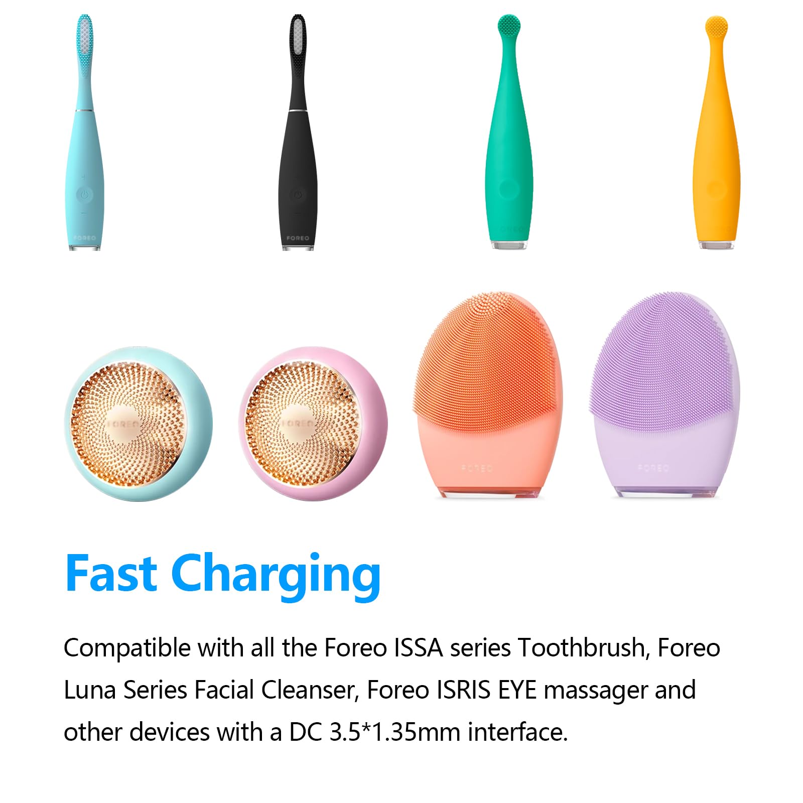 Snapklik.com : APETOO 2-Pack 5V USB To DC 3.5mm X 1.35mm Plug Charging ...