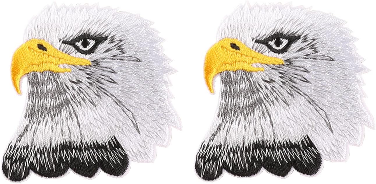 Amazon.com: Soaring American Bald Eagle Embroidered Iron on Patch