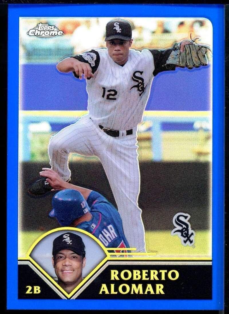 Amazon.com: Roberto Alomar Card 2003 Topps Chrome Traded Refractors # ...