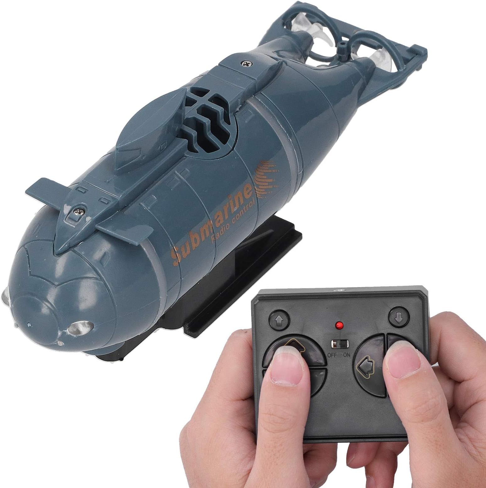Amazon.co.jp: XinDe Mini RC Submarine, RC Nuclear Submarine Toy ...