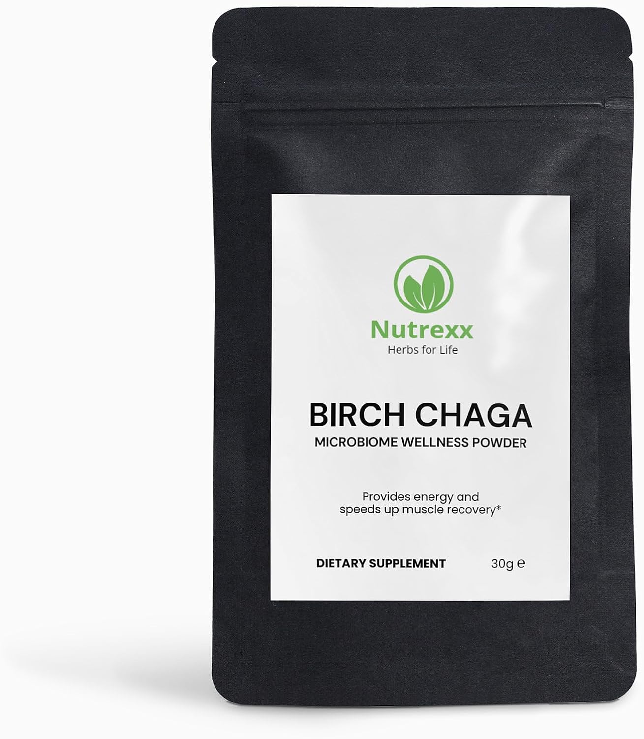 Amazon.com: Birch Chaga Microbiome Wellness Powder Vegetarian : Health ...