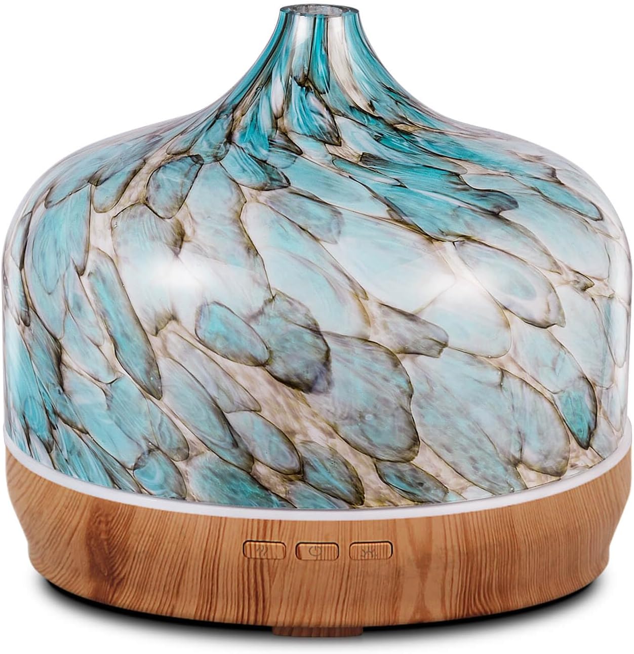 Amazon.com: Porseme 500ml Glass Essential Oil Diffuser Aromatherapy ...