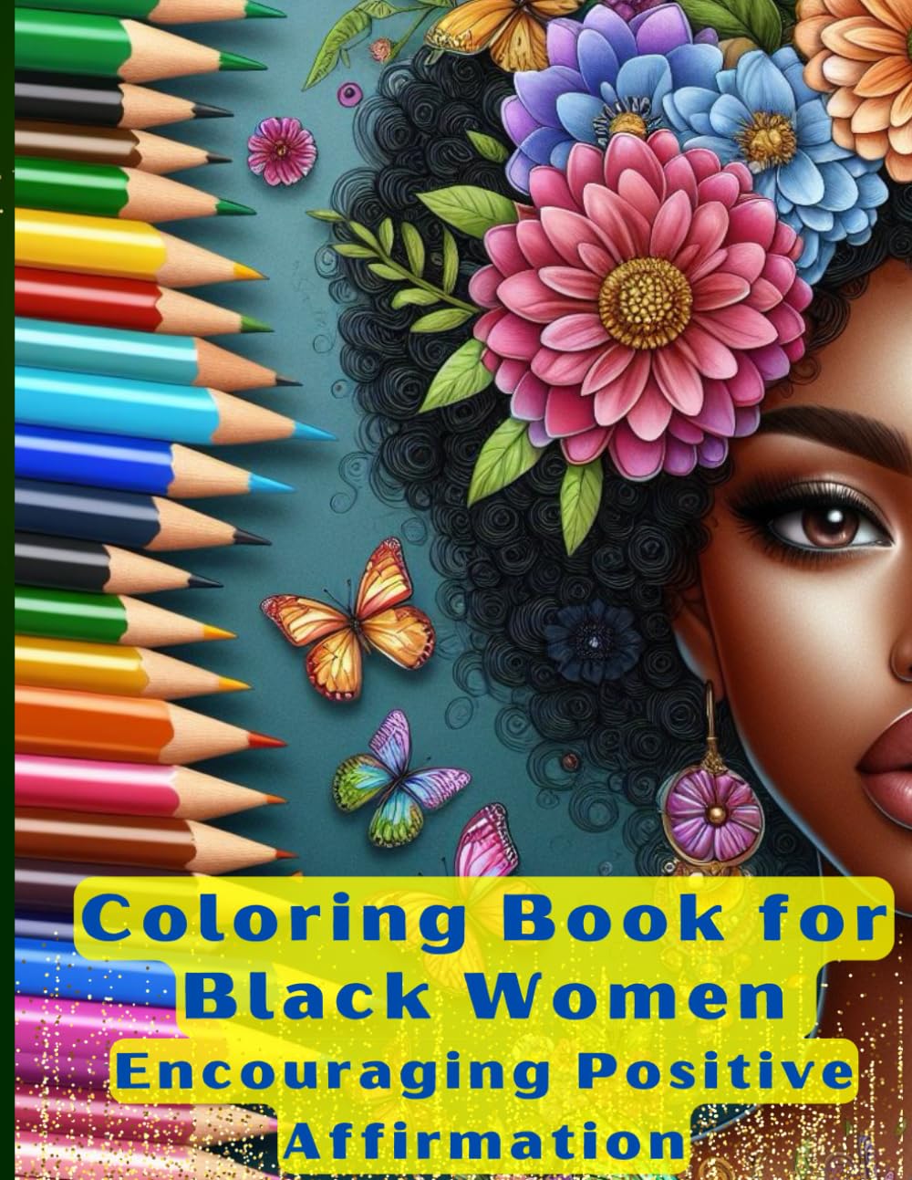 Amazon.com: Coloring Book for Black Women with Encouraging Positive ...