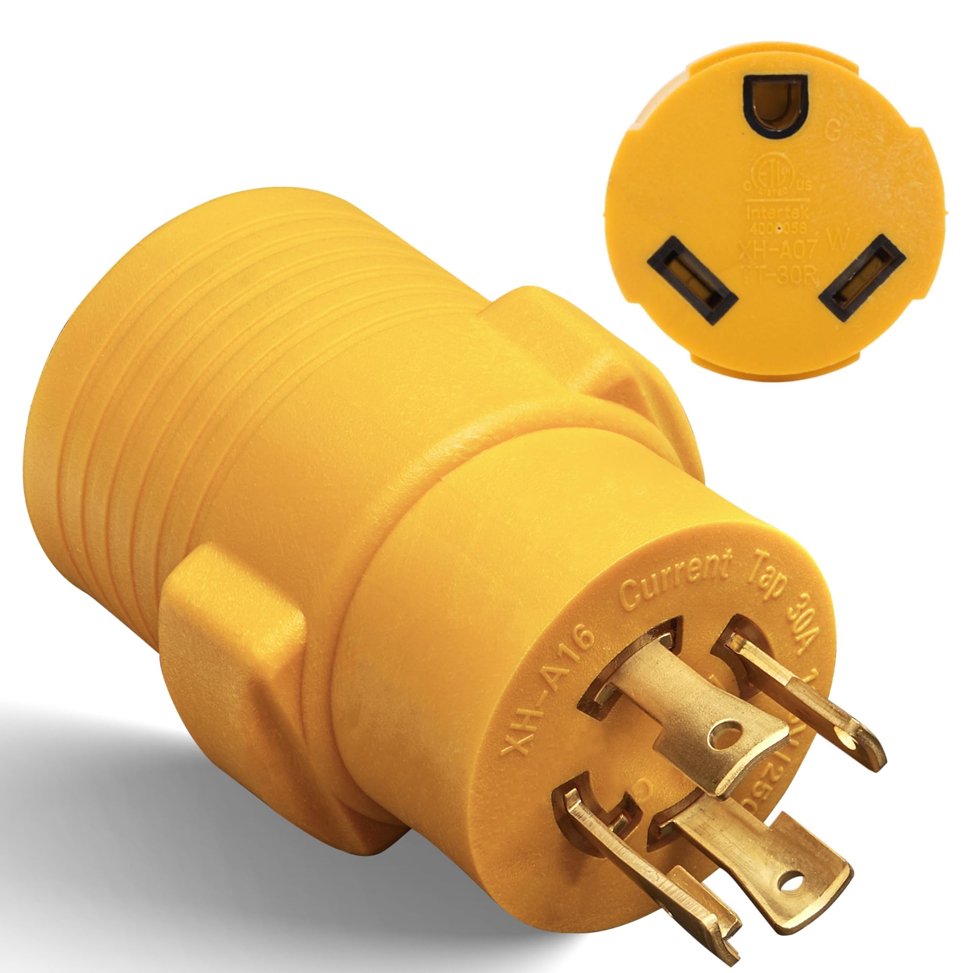 Snapklik.com : NEMA L14-30P To TT-30R 30 Amp RV Generator Adapter, 4 ...