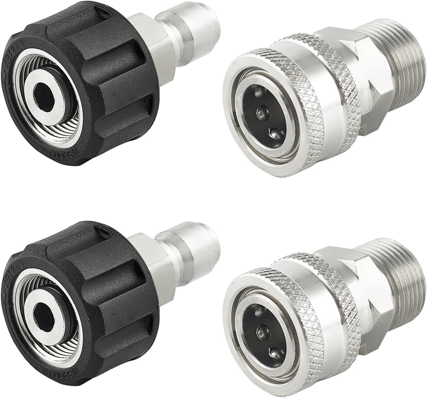 Amazon.com : Twinkle Star Pressure Washer Quick Connect Fittings, M22 ...