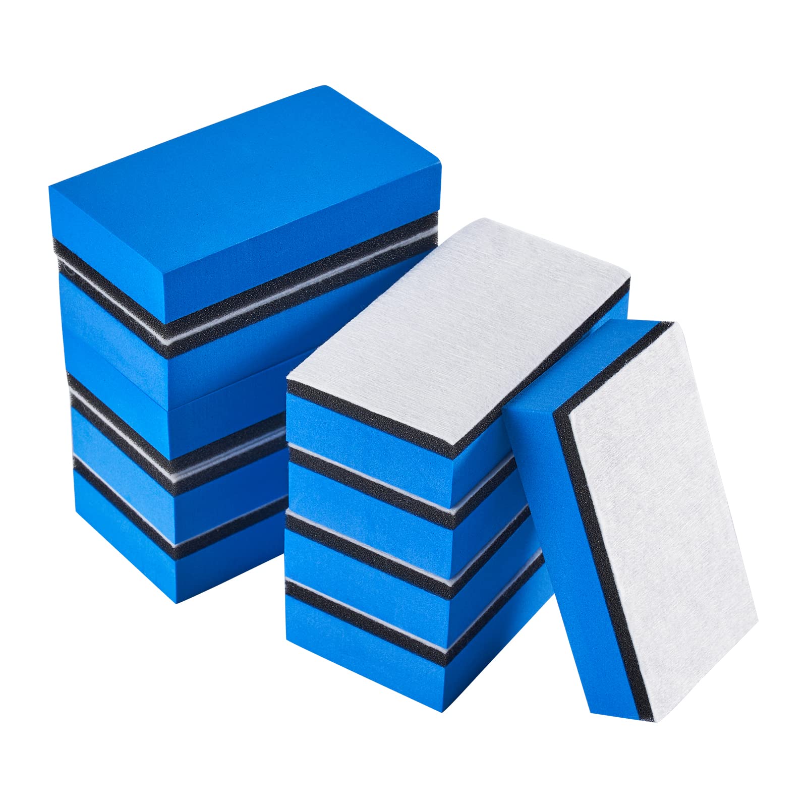 10 PCS Ceramic Coating Applicator Pads, Soft Microfiber Wax Applicator ...