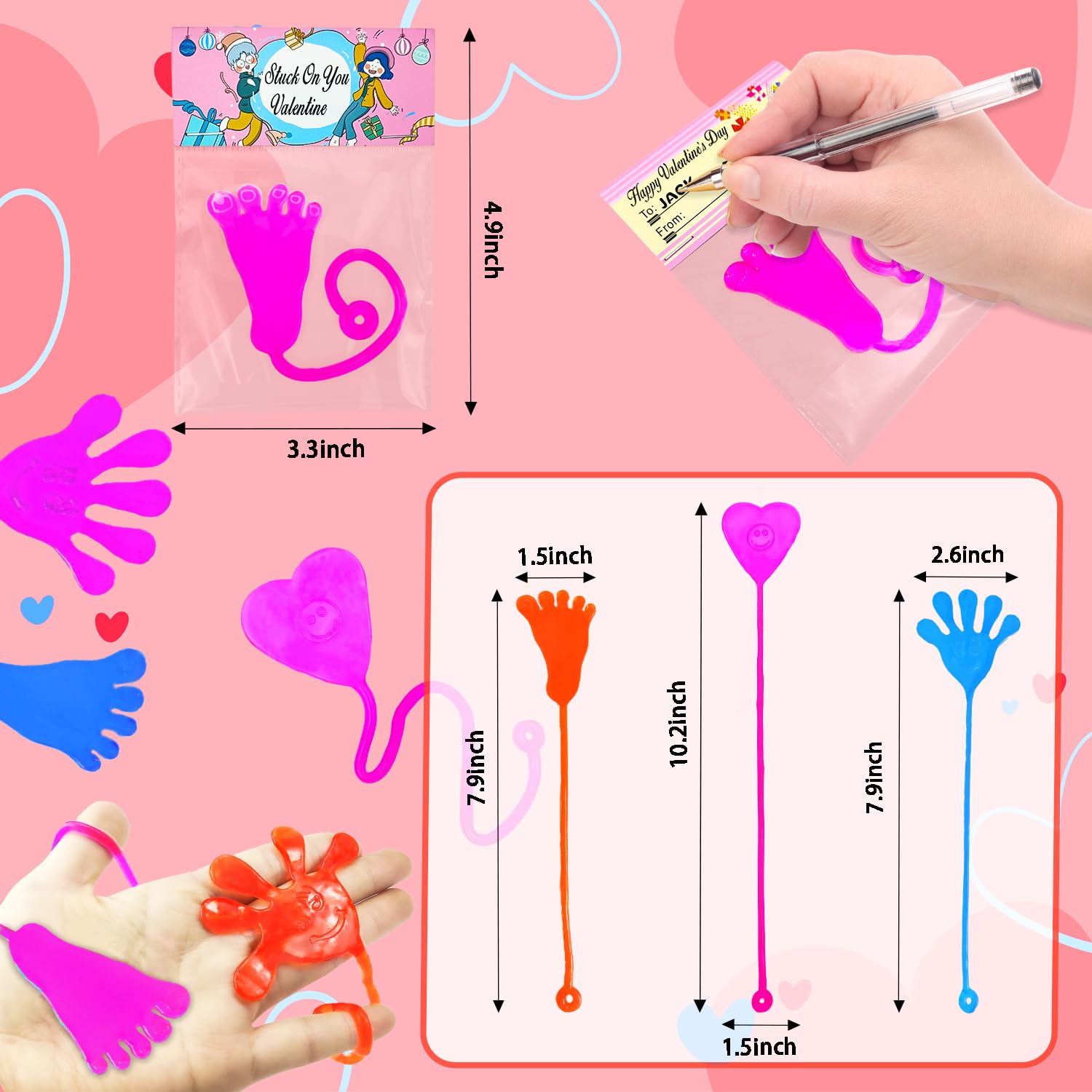 Snapklik.com : Valentines Day Gifts Cards For Kids Classroom, 28-Pack ...
