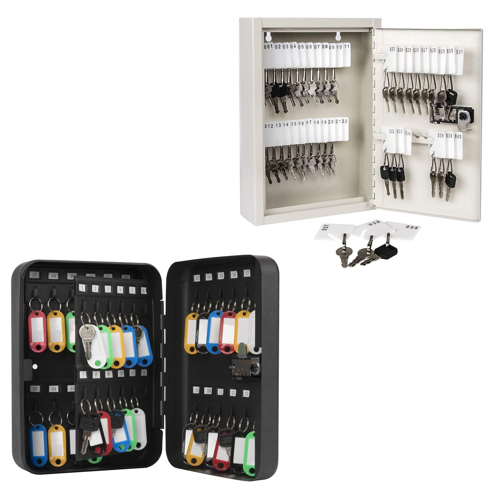 Amazon.com: KYODOLED Key Storage Lock Box with Code,Locking Key Cabinet ...