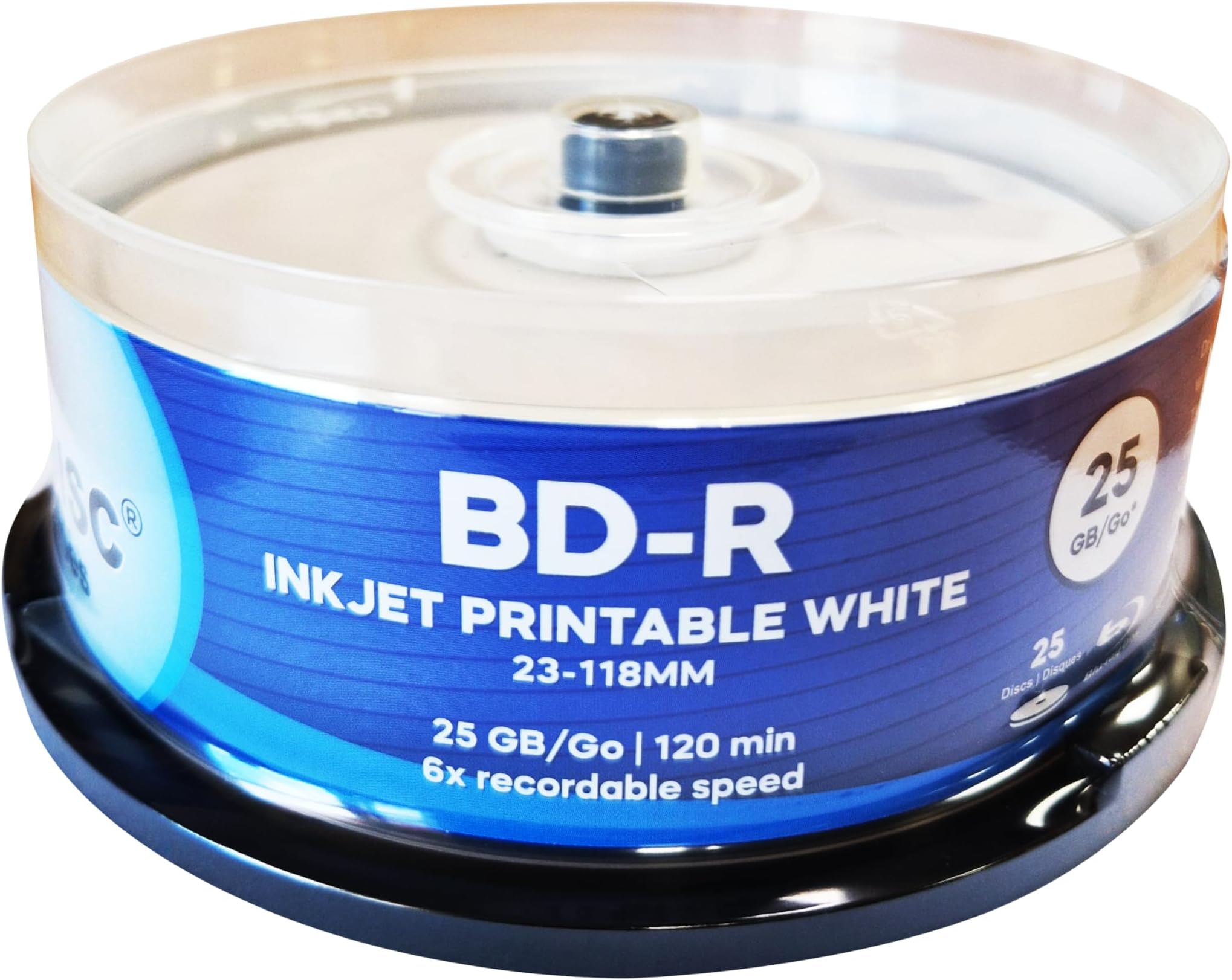 Verbatim BD-R Single Layer - Blu-ray Disc 25 GB, 6x Burning Speed ...
