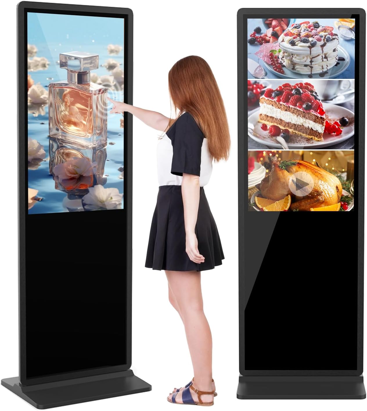 Amazon.com: YCKJNB 37 inch Indoor Digital Signage 2K Touchscreen IPS ...