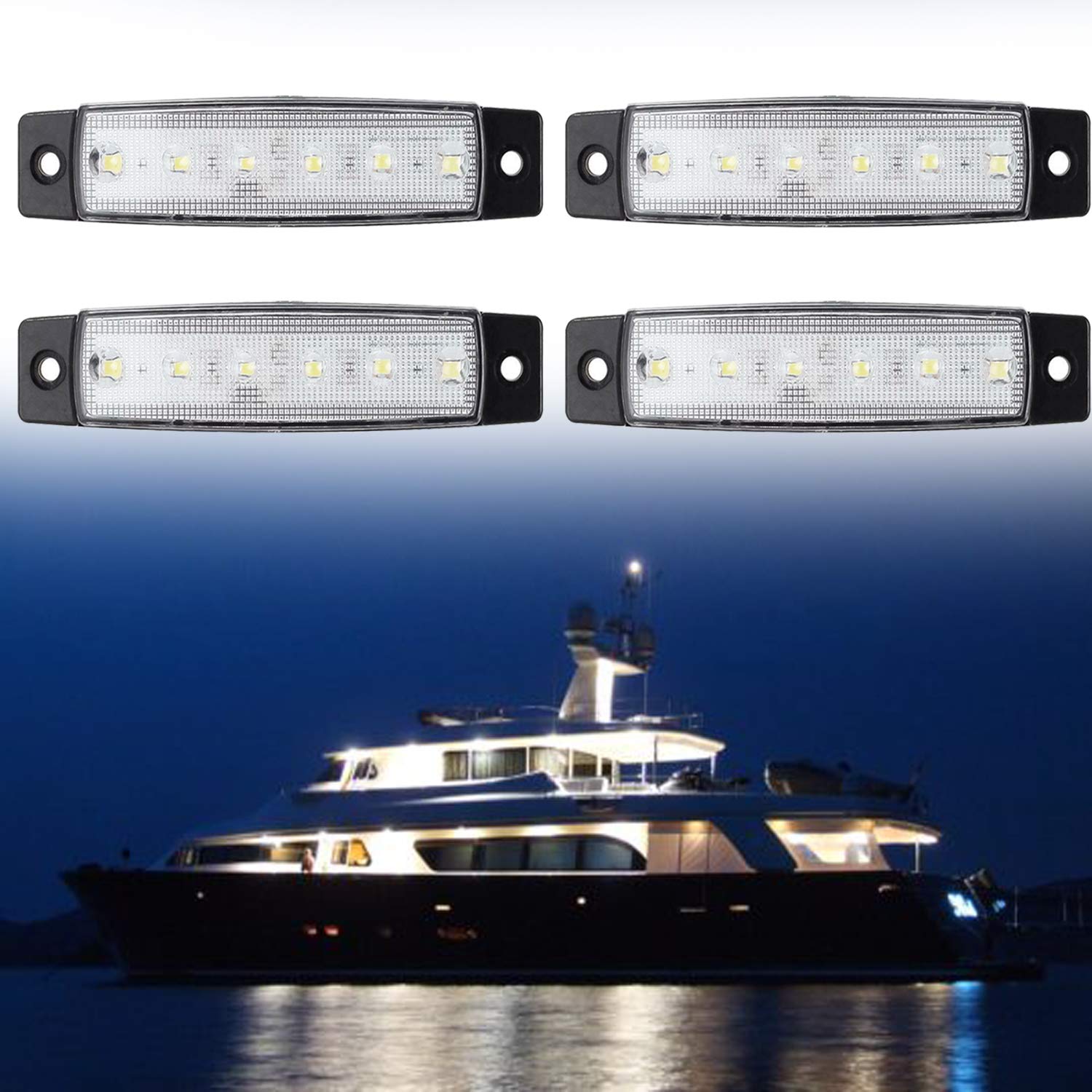 Snapklik.com : LED Marine Boat Deck Courtesy Interior Light Navigation ...