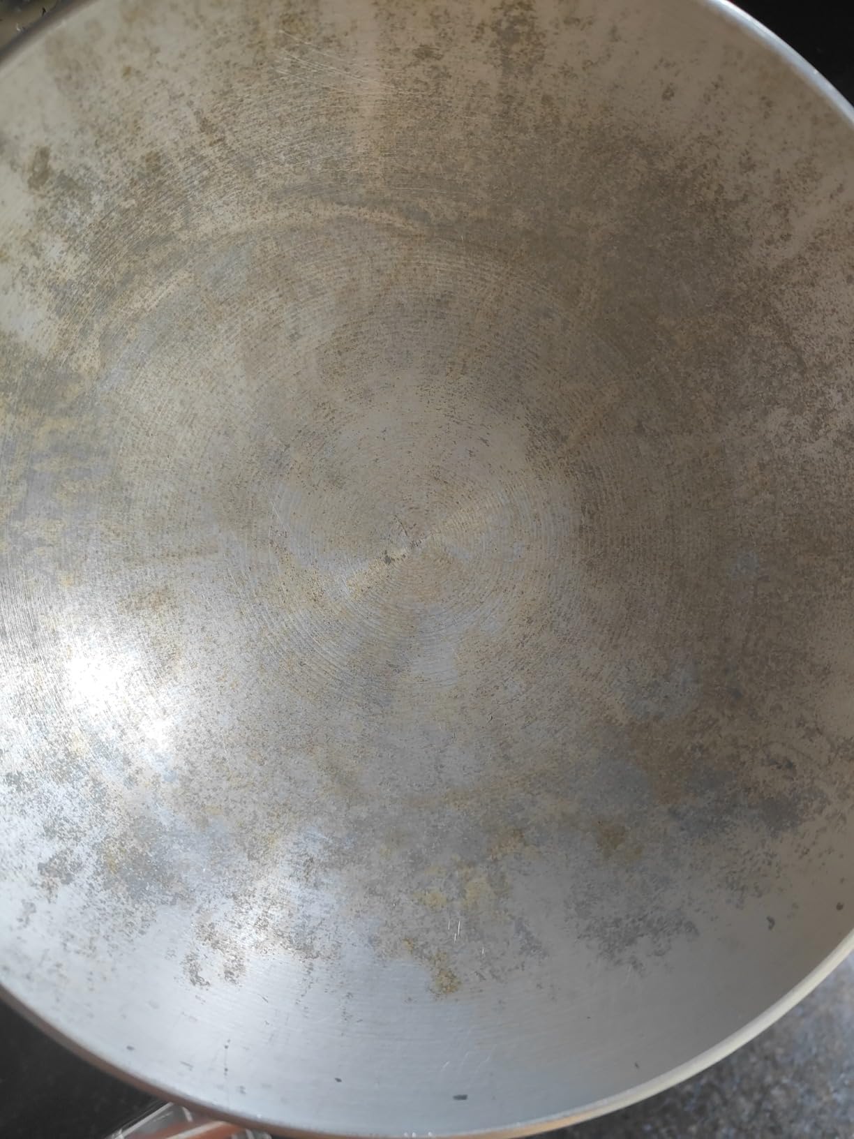 Buy Super HK Aluminium Silver Kadai for Cooking without Handle, 10 Inch ...