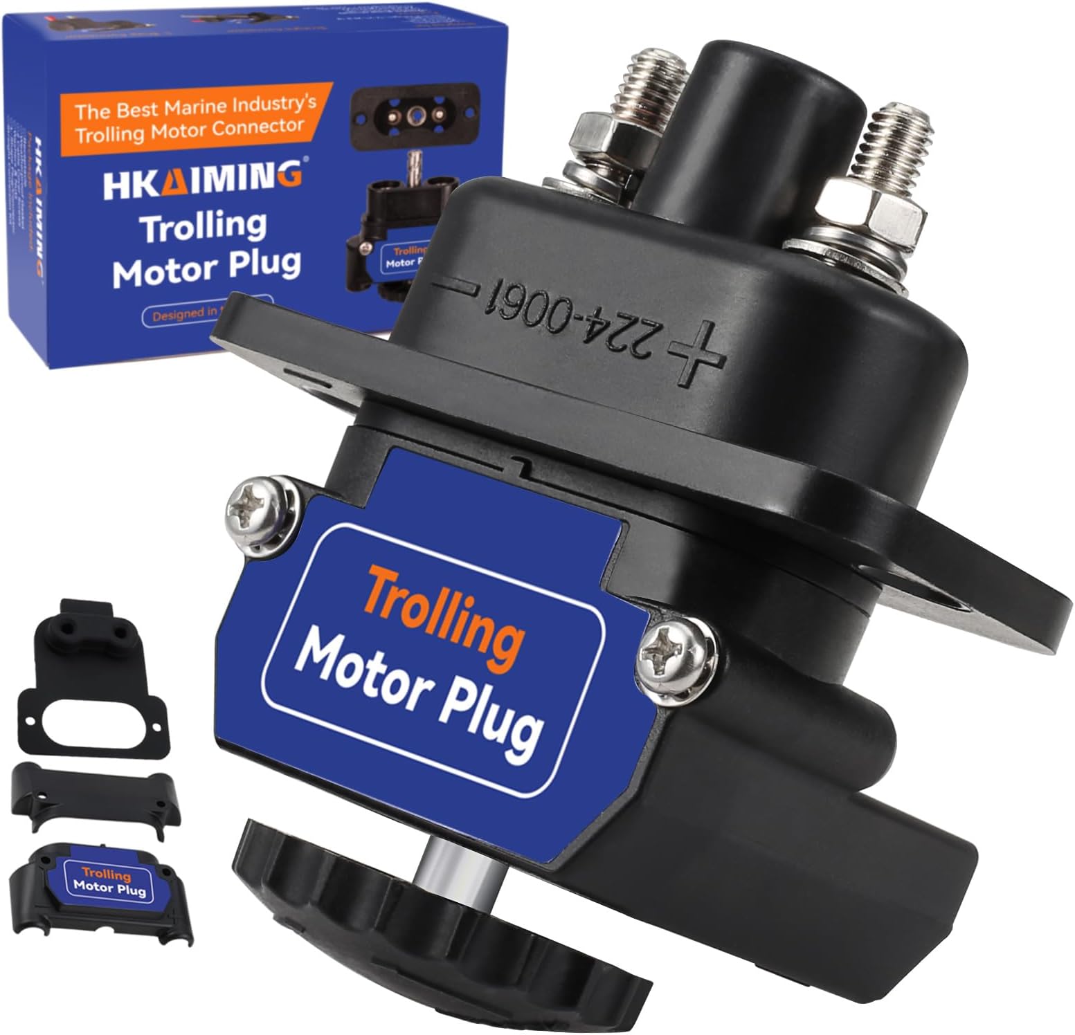 Amazon.com: Trolling Motor Plug DC to DC Power Connector,027-0004-Kit ...