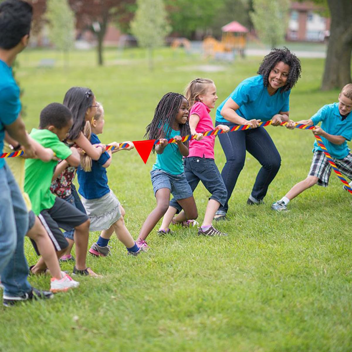 Field Day Tug of War Rope for Kids and Adults, Outdoor Lawn Yard Family ...