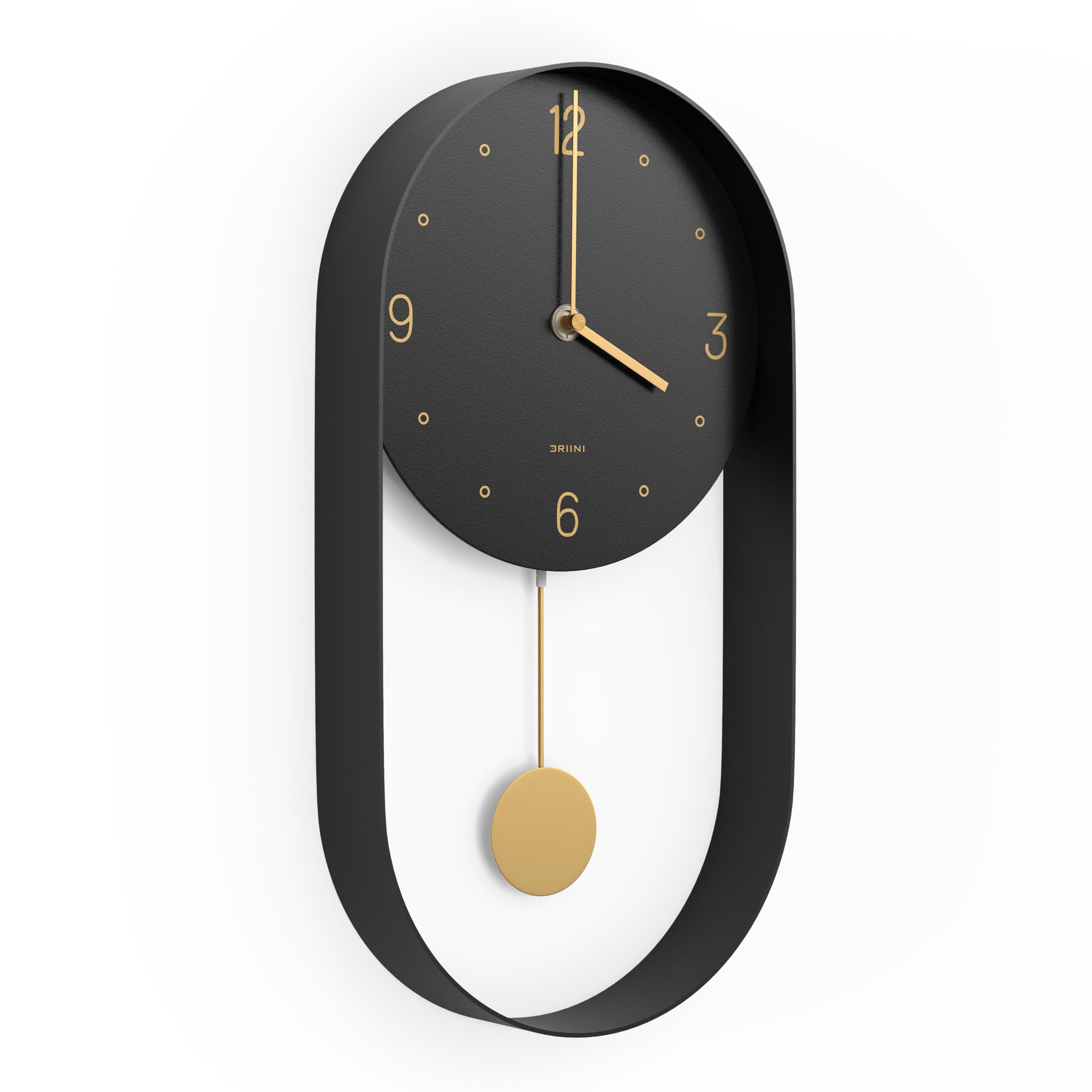 Amazon.com: Driini Modern Pendulum Wall Clock - Decorative and Unique ...