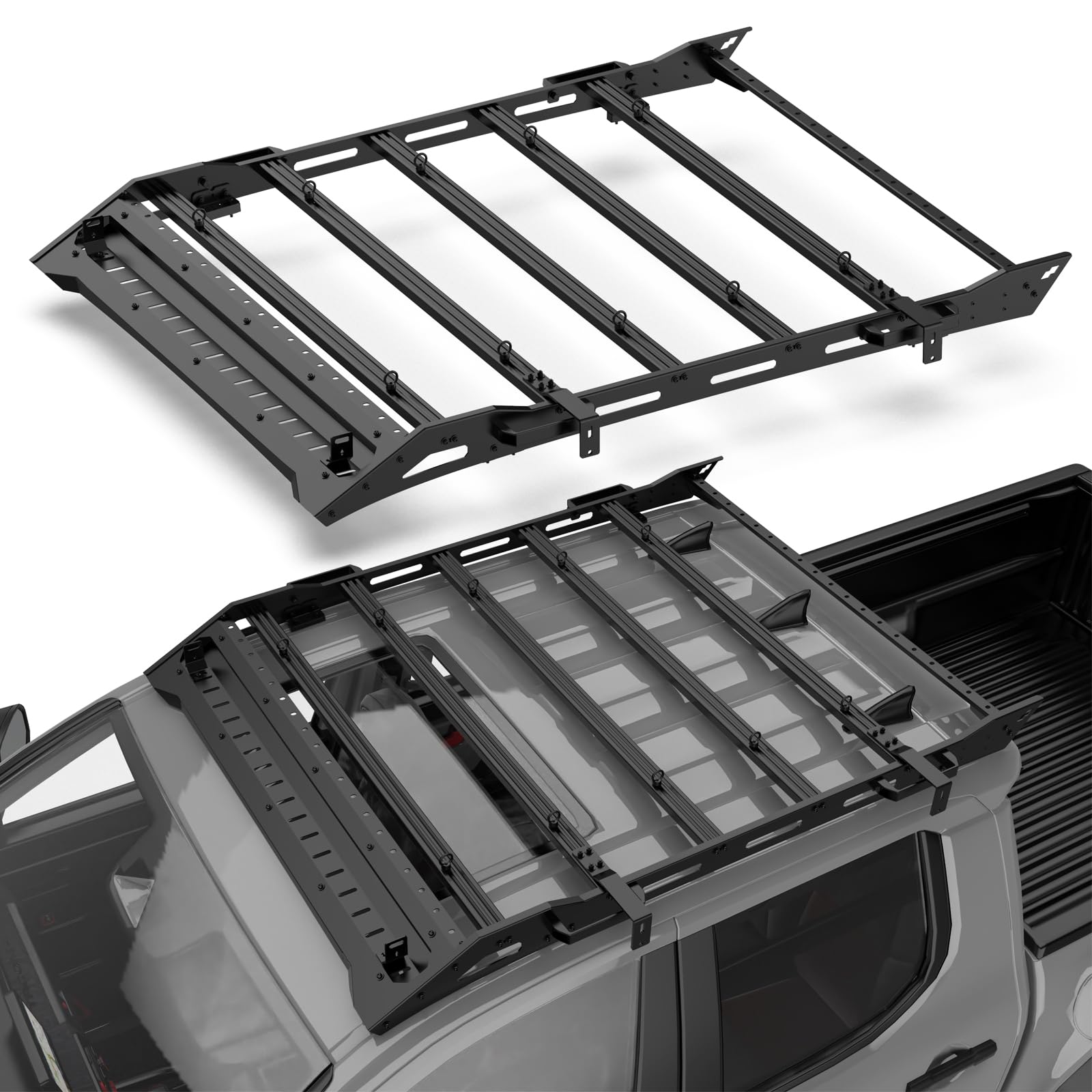 Amazon.com: Heavy Duty Top Roof Rack Compatible with 2024 Toyota Tacoma ...