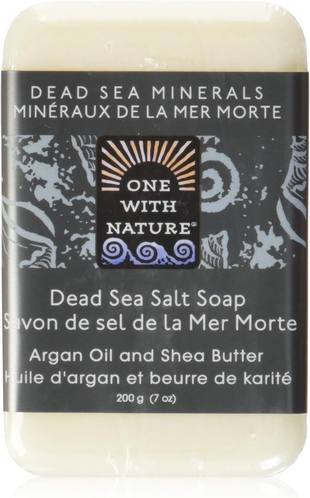 Amazon.com : One With Nature Dead Sea Mineral Salt Soap, 7 Oz : Beauty ...