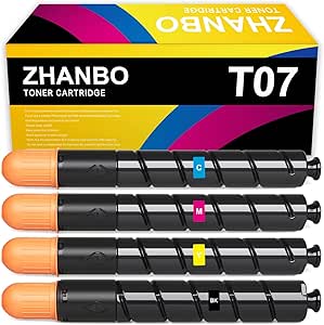 Amazon.com: ZHANBO Remanufactured T07 Toner Cartridge 3641C001 3642C001 ...