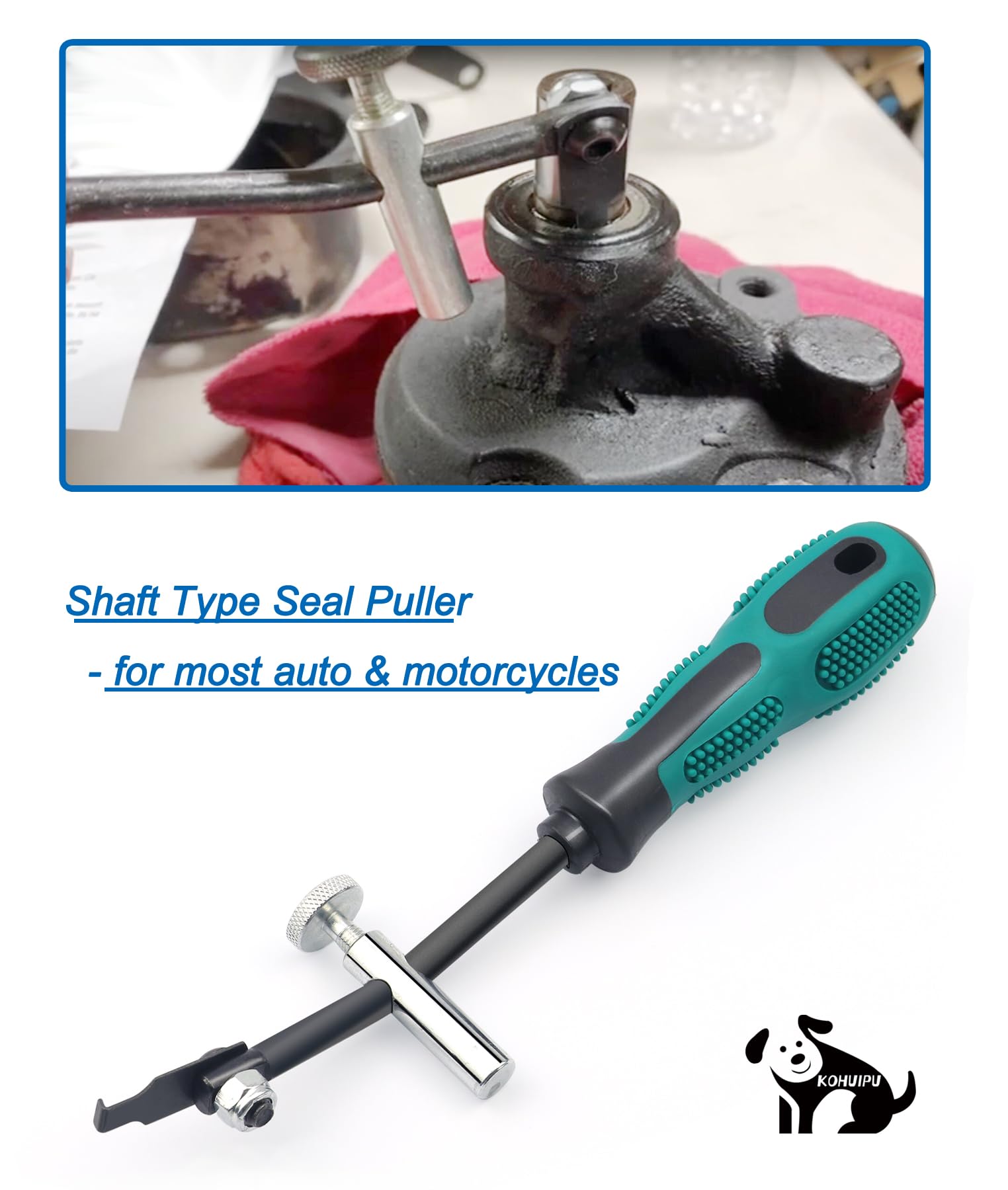 Snapklik.com : KOHUIPU Shaft Type Seal Puller Universal Seal Puller For ...