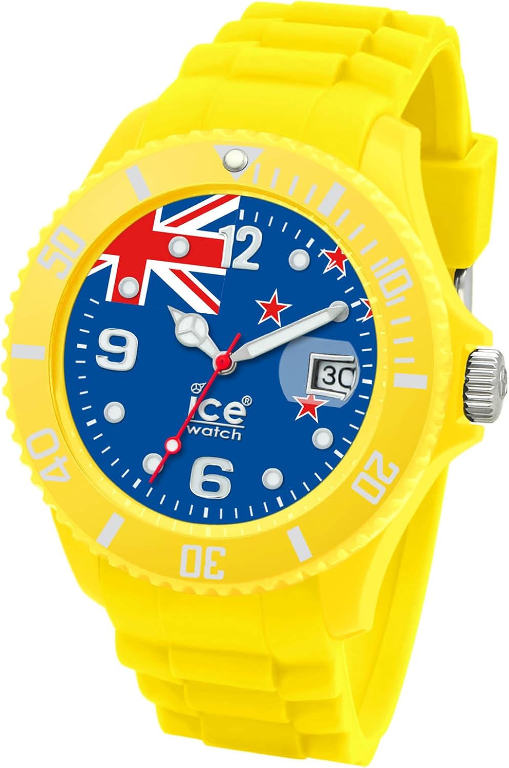 Ice-Watch World New Zealand Unisex Silicone Watch WO.NZ.U.S : Amazon.co ...