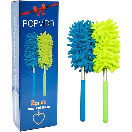Sophisti-Clean Telescopic Duster, Bendable Microfiber Duster with ...