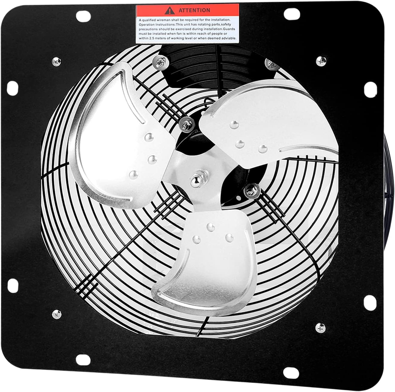 Amazon.com: TPI Workstation Fans, Wall-Mount, 12" Blade Diameter, 1/12 ...