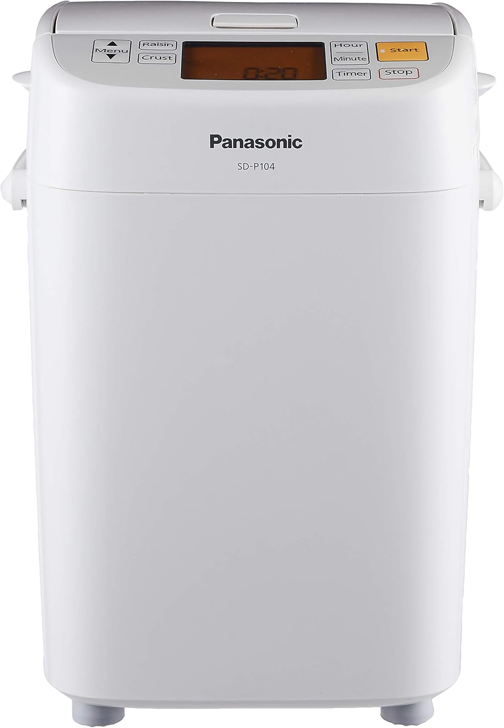 Panasonic SD-P104WSH Breadmaker with 13 menu functions, White : Amazon ...