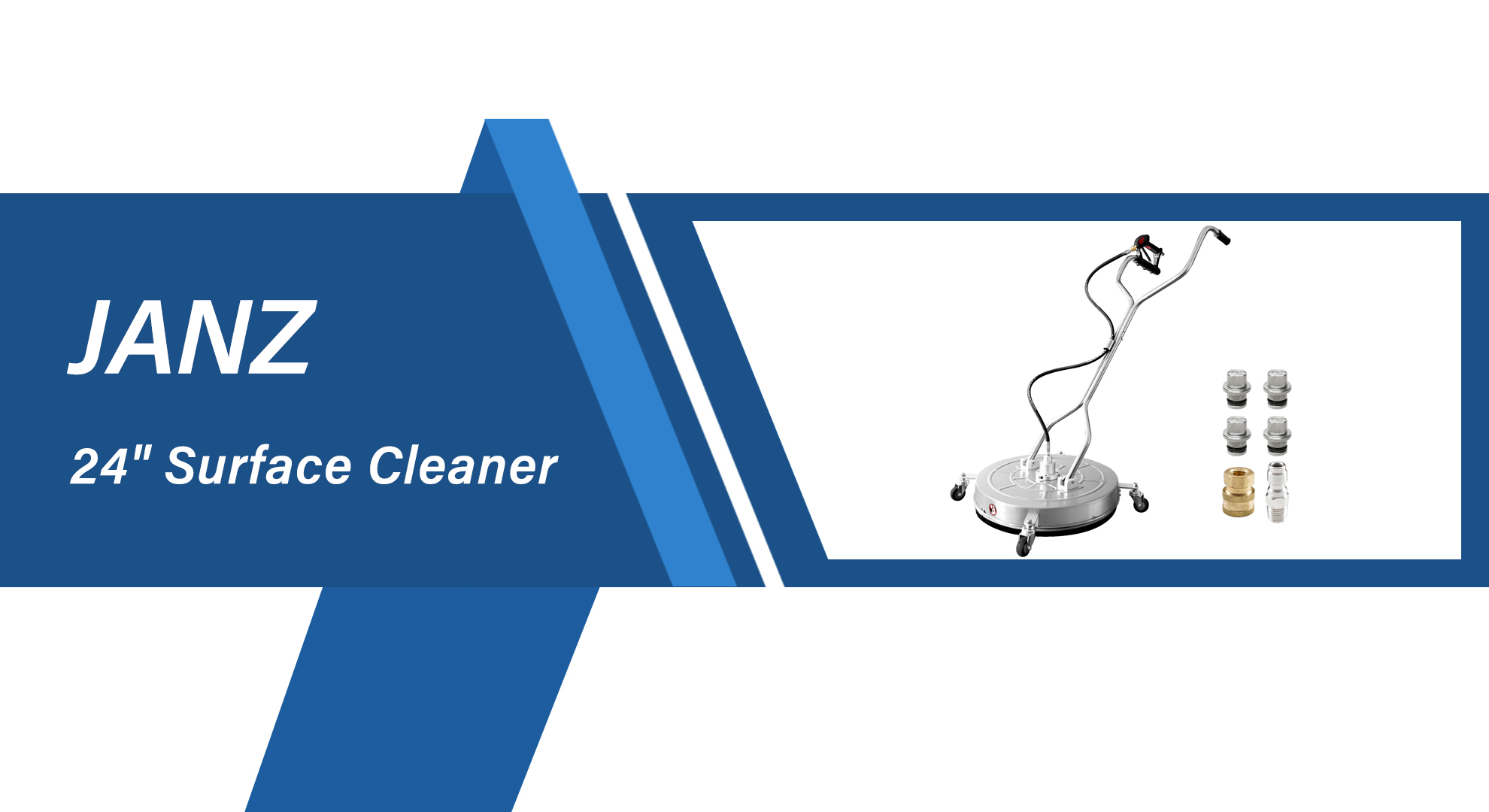 Watch JANZ 24-inch Surface Cleaner Pro for Pressure Washer on Amazon Live