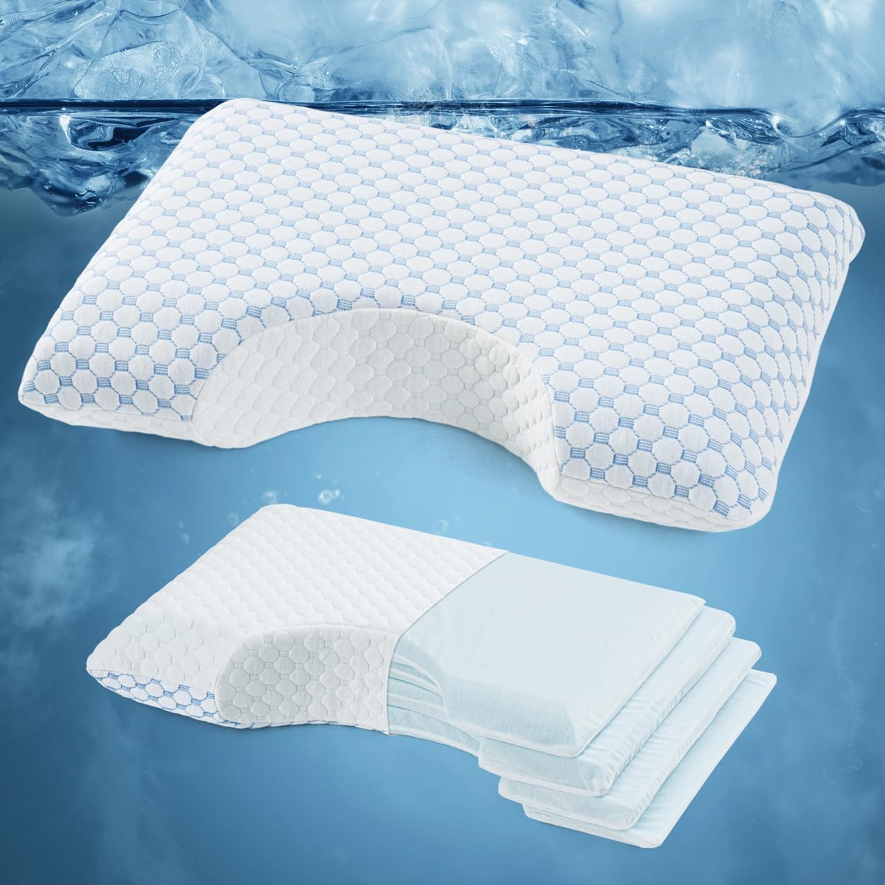 Amazon.com: Naturepedic Organic Latex Side Sleeper Pillow - Standard ...