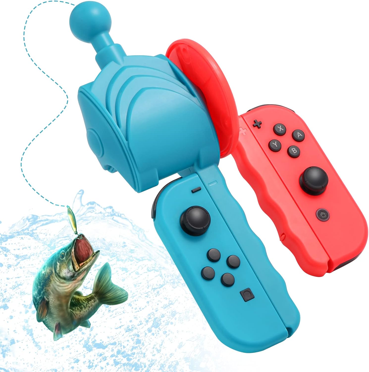 Amazon.com: Switch Fishing Rod Compatible with Nintendo Switch Joy Con ...